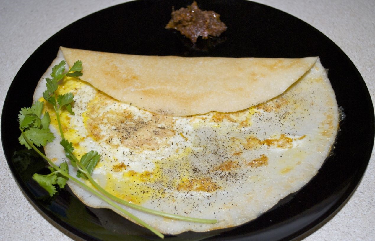 Egg Dosa Recipe | How To Make Egg Dosa | Mutta Dosai | HungryForever