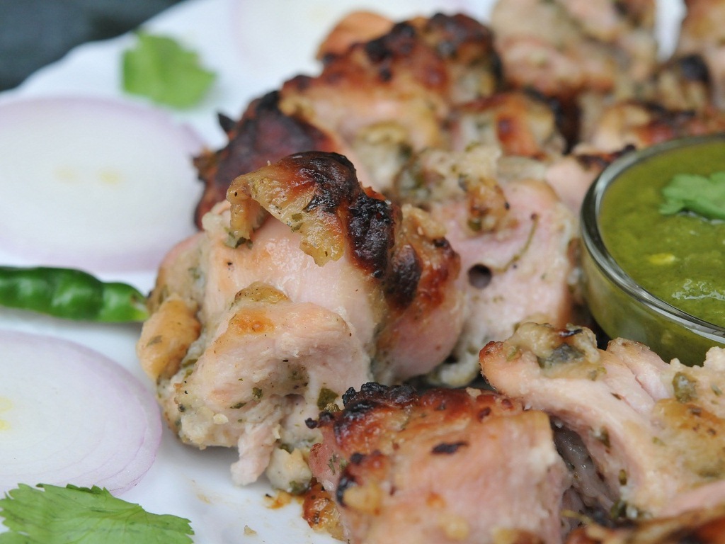 Chicken Malai Kabab Recipe | Murgh Malai Kabab | HungryForever