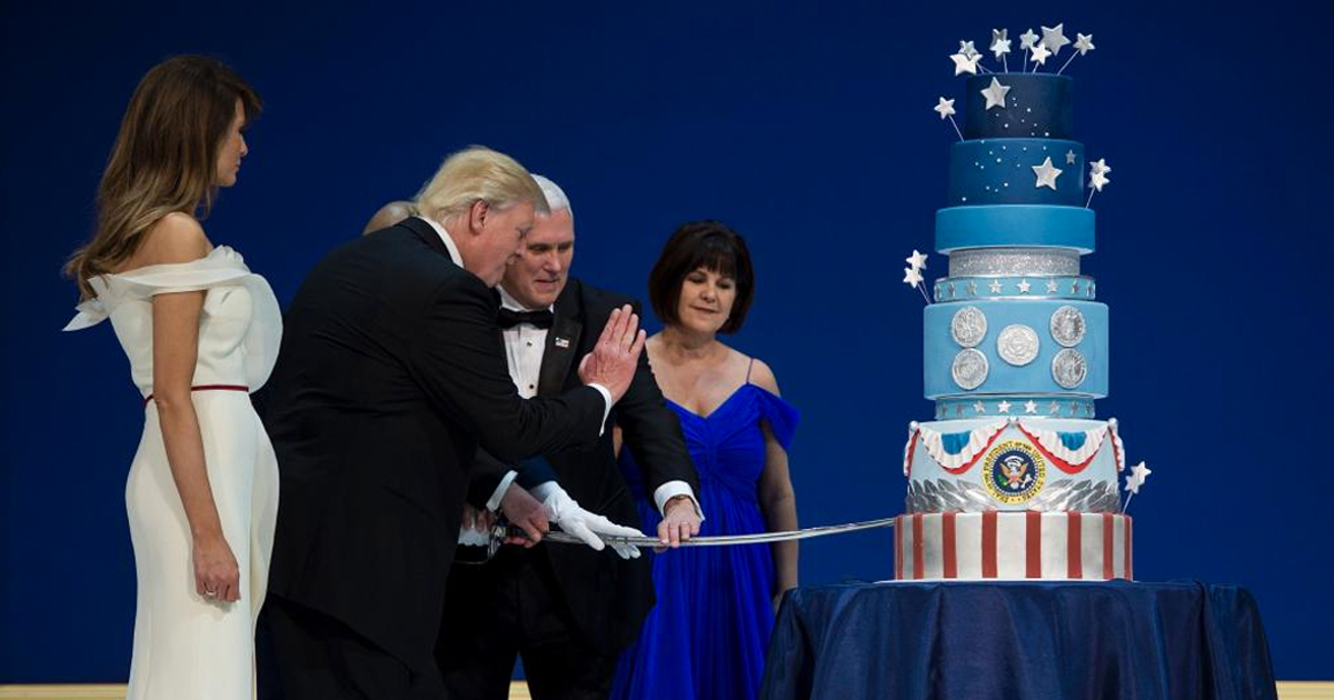 Trump’s Baker Commissioned To Re-Create Obama’s Inauguration Day Cake ...