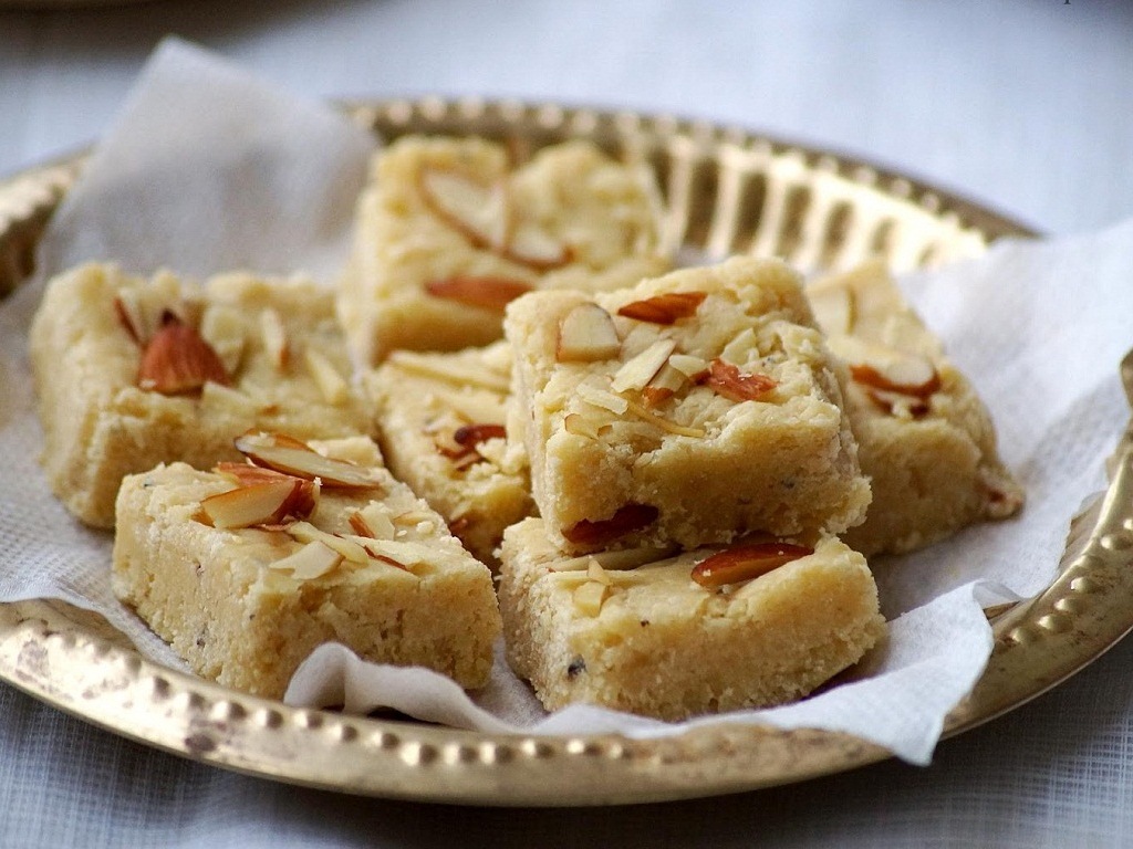 7 Cups Burfi Recipe | How to Make 7 cups Barfi | HungryForever