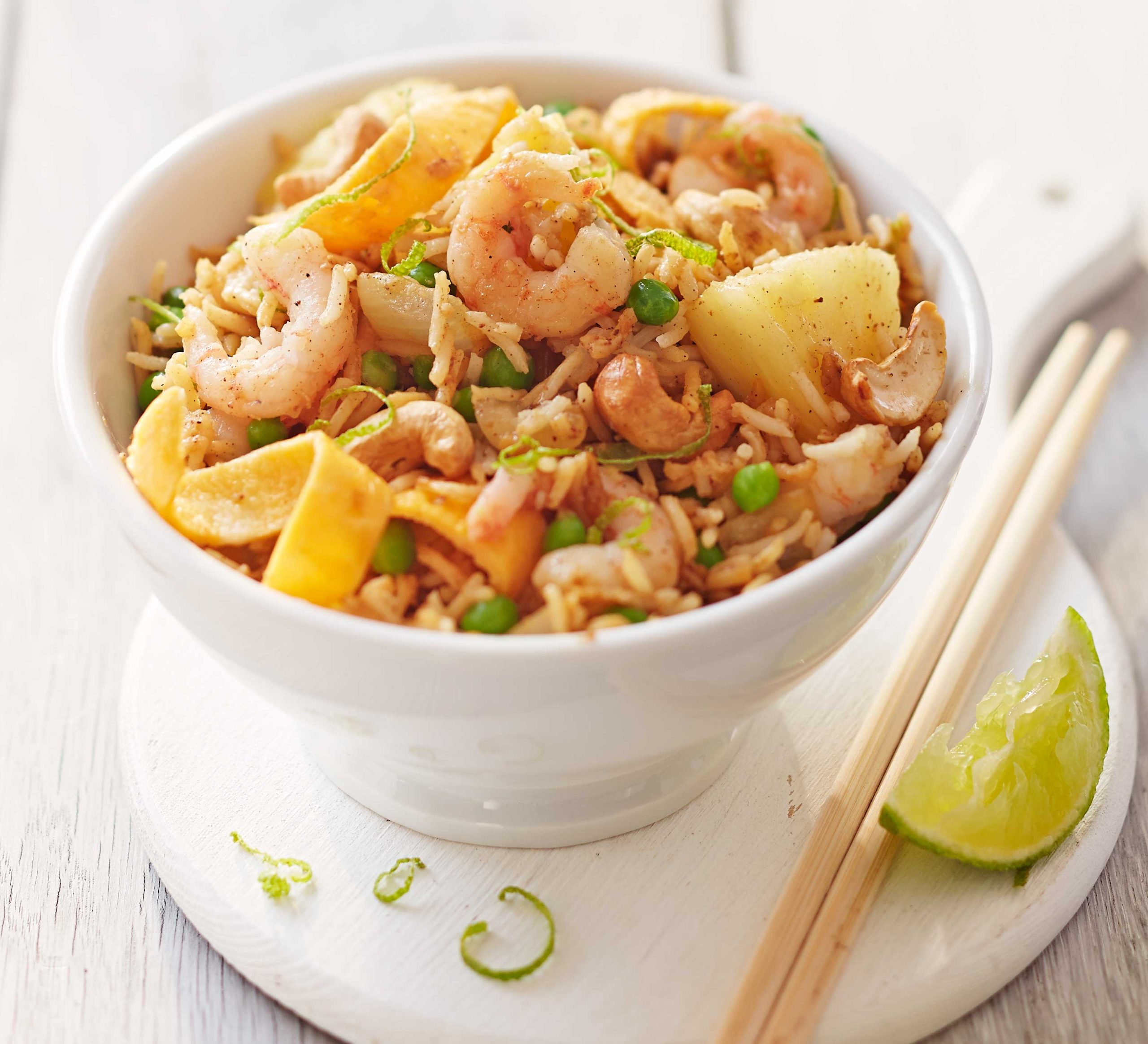 Thai Fried Prawn & Pineapple Rice Recipe - HungryForever Food Blog