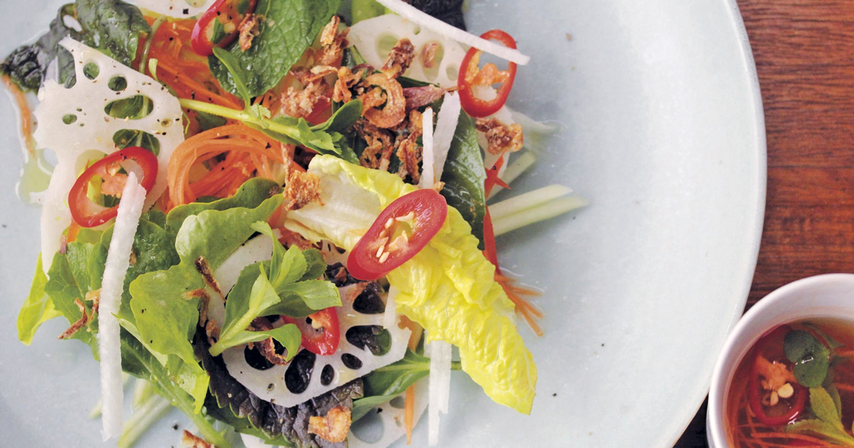 Mixed Lotus Root Salad Recipe - HungryForever Food Blog