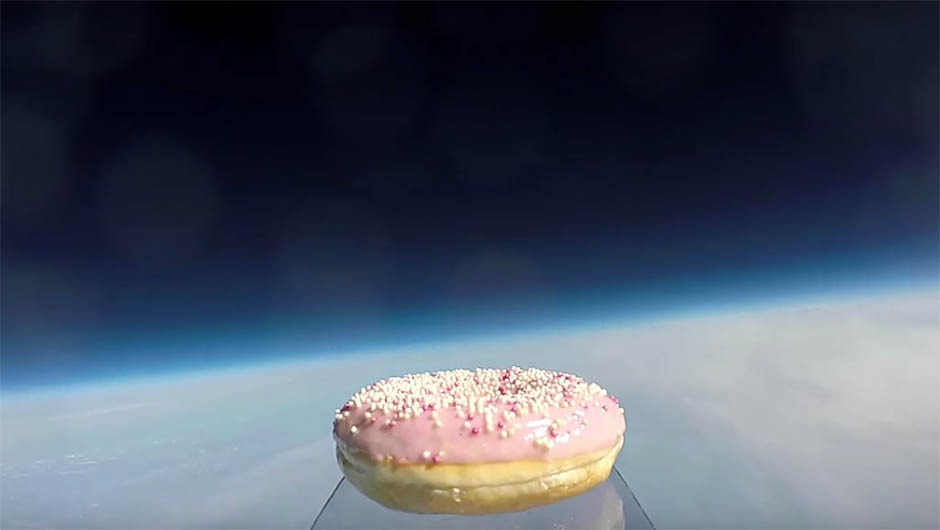 This Donut Which Took A Trip To Space Is Now On Display For The World ...