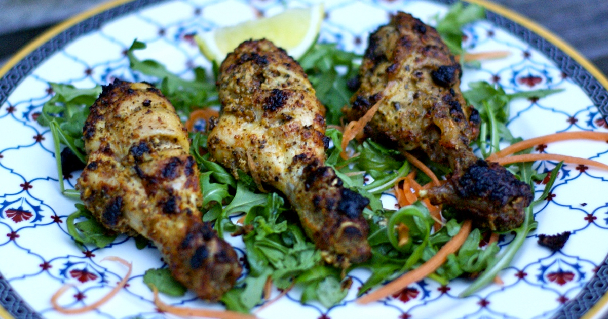 Afghani Chicken Kebab Recipe (Hindi) - HungryForever Food Blog