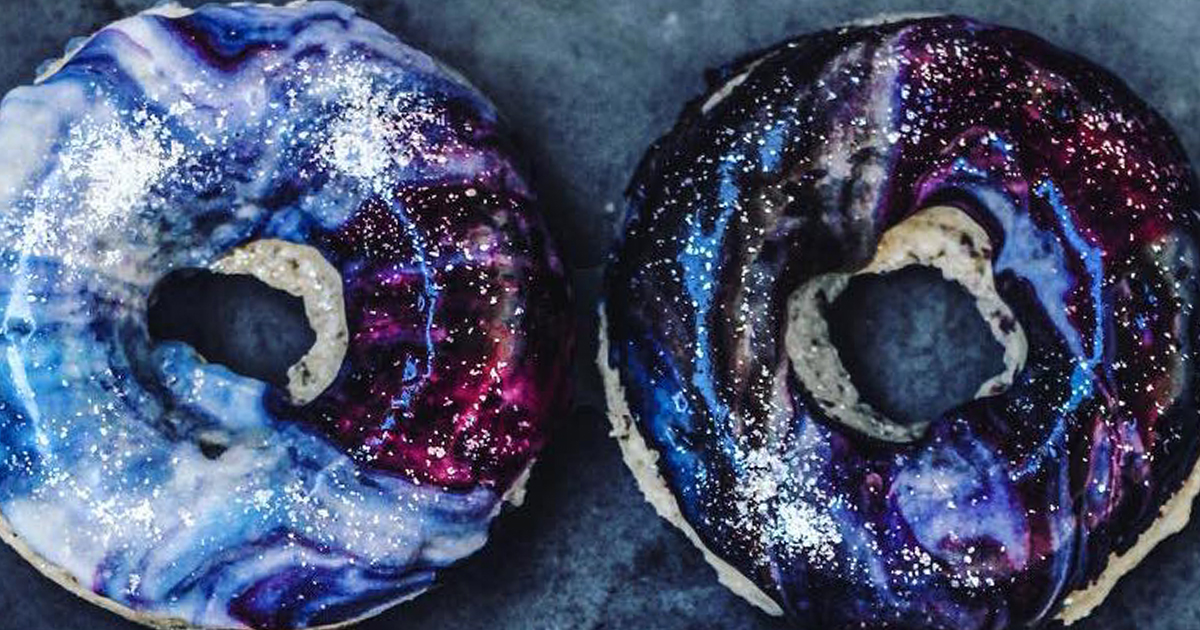 Outlandish Food Trends Aren't Over, Here's A Galaxy Bagel #POLL ...