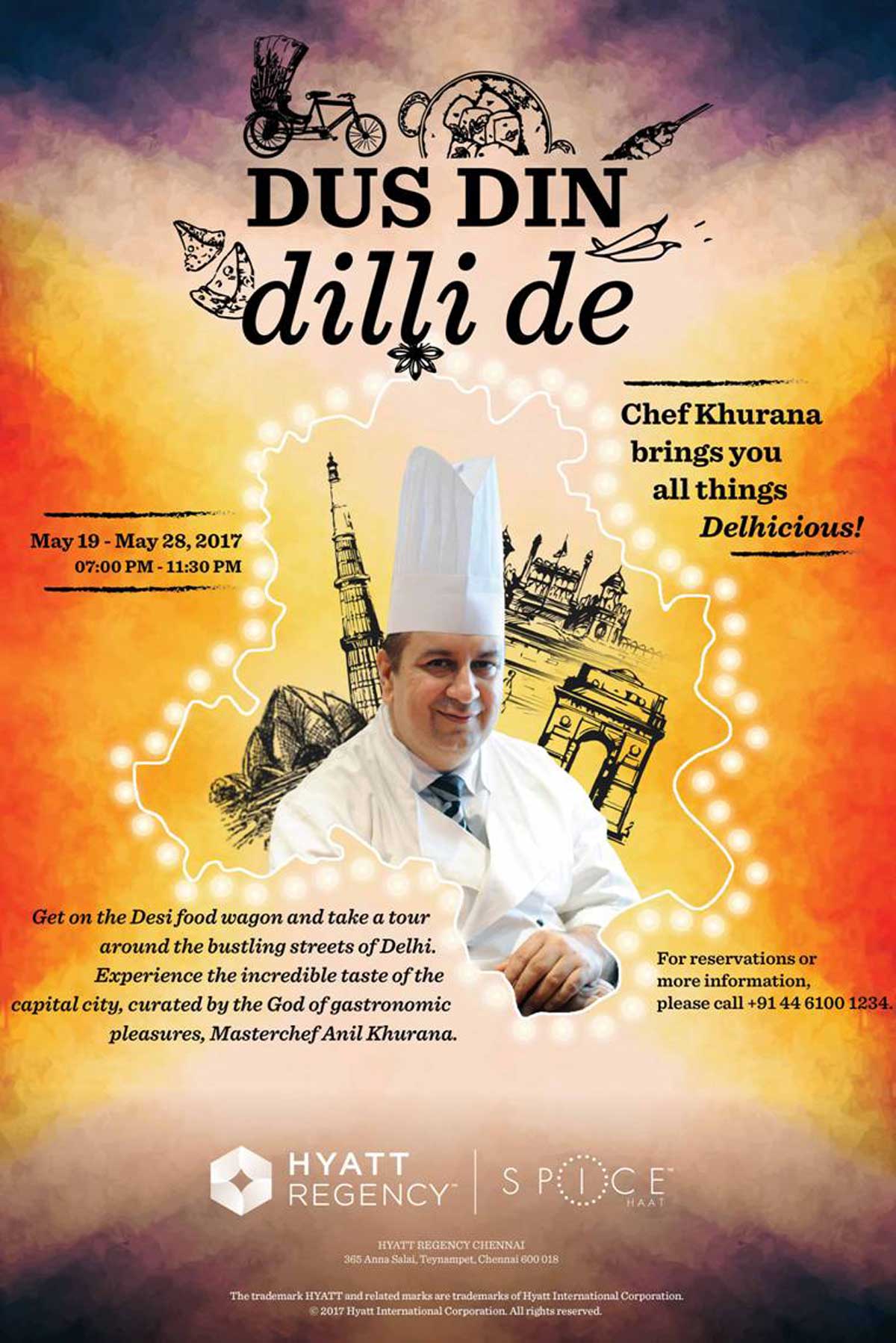 Destination Delhi at Spice Haat, Hyatt Regency Chennai - HungryForever ...
