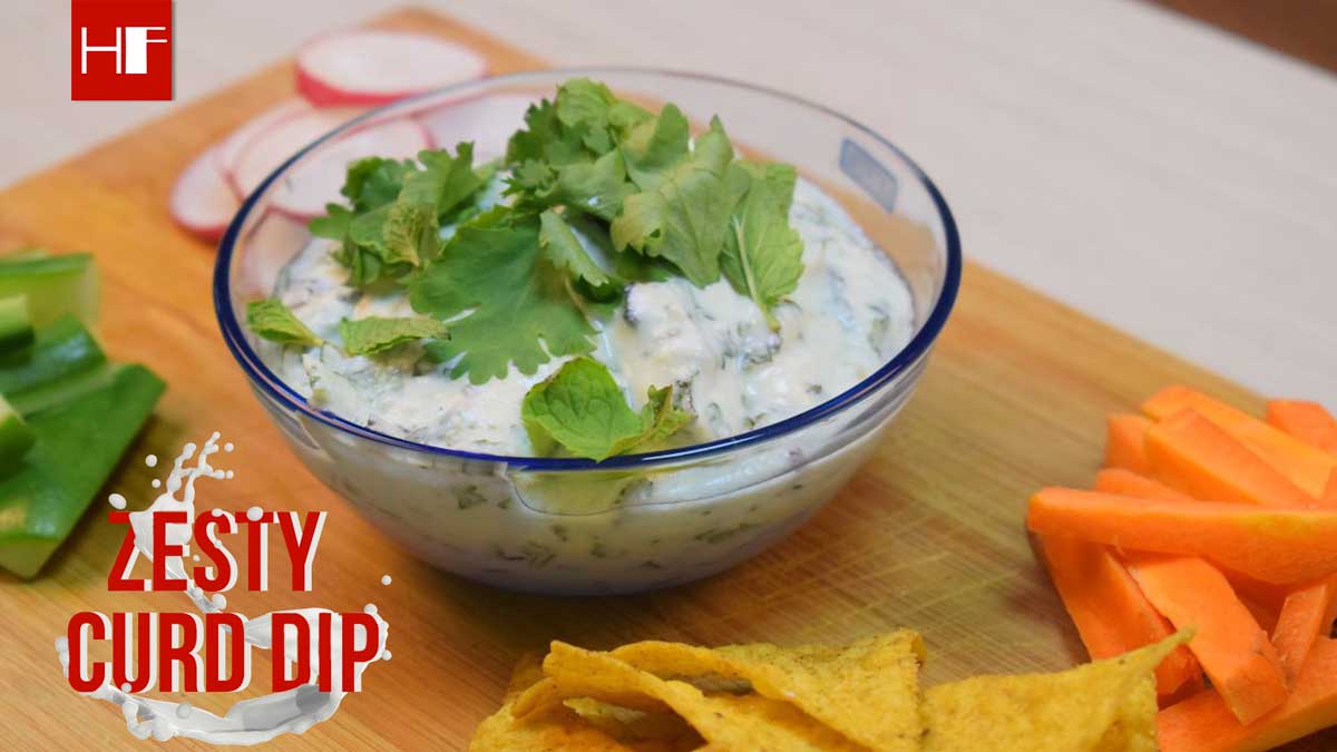 This Zesty Curd Dip Will have you Dipping for More! - HungryForever ...