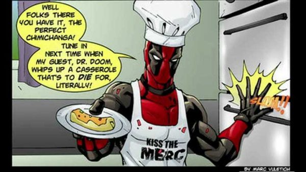 DeadPool Chimichangas - HungryForever Food Blog