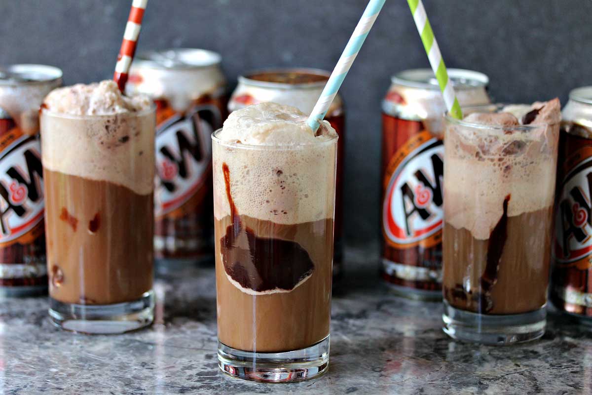 Dennis the Menace Chocolate Root Beer Float - HungryForever Food Blog