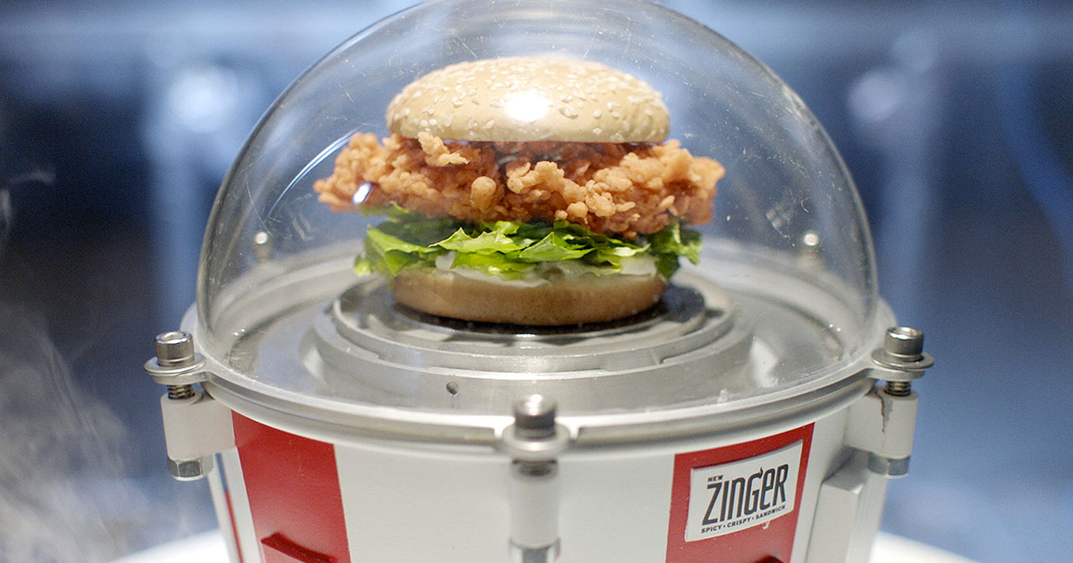 KFC Is Sending A Chicken Zinger To Do Space Research! - HungryForever ...