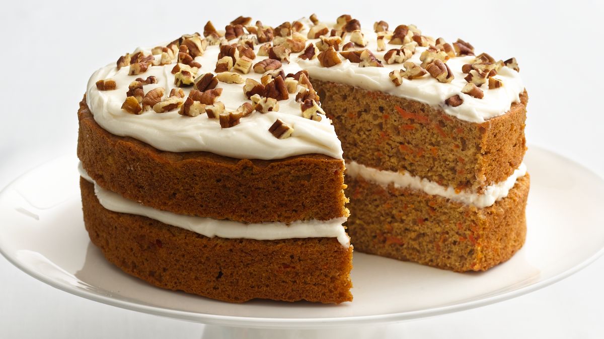 Easy Carrot Cake Recipe | How To Make Simple Carrot Cake