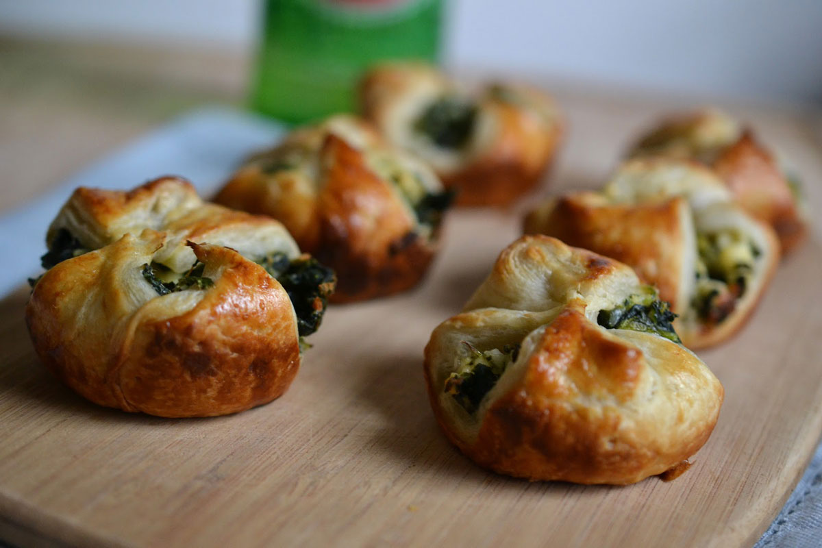The Emperors New Groove Spinach Puffs - HungryForever Food Blog