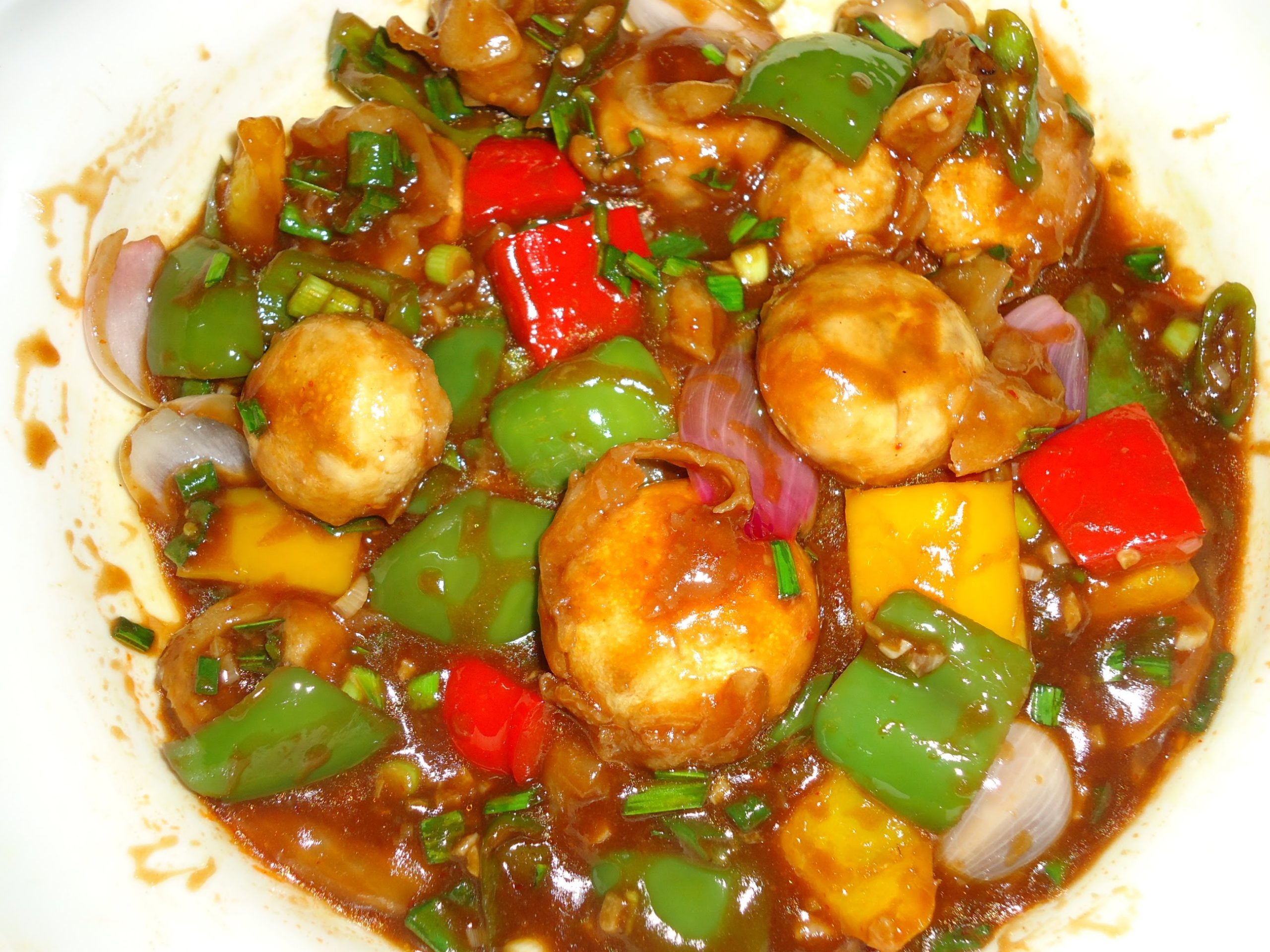 Chilli Mushroom Recipe | How To Make Chilli Mushroom | HungryForever