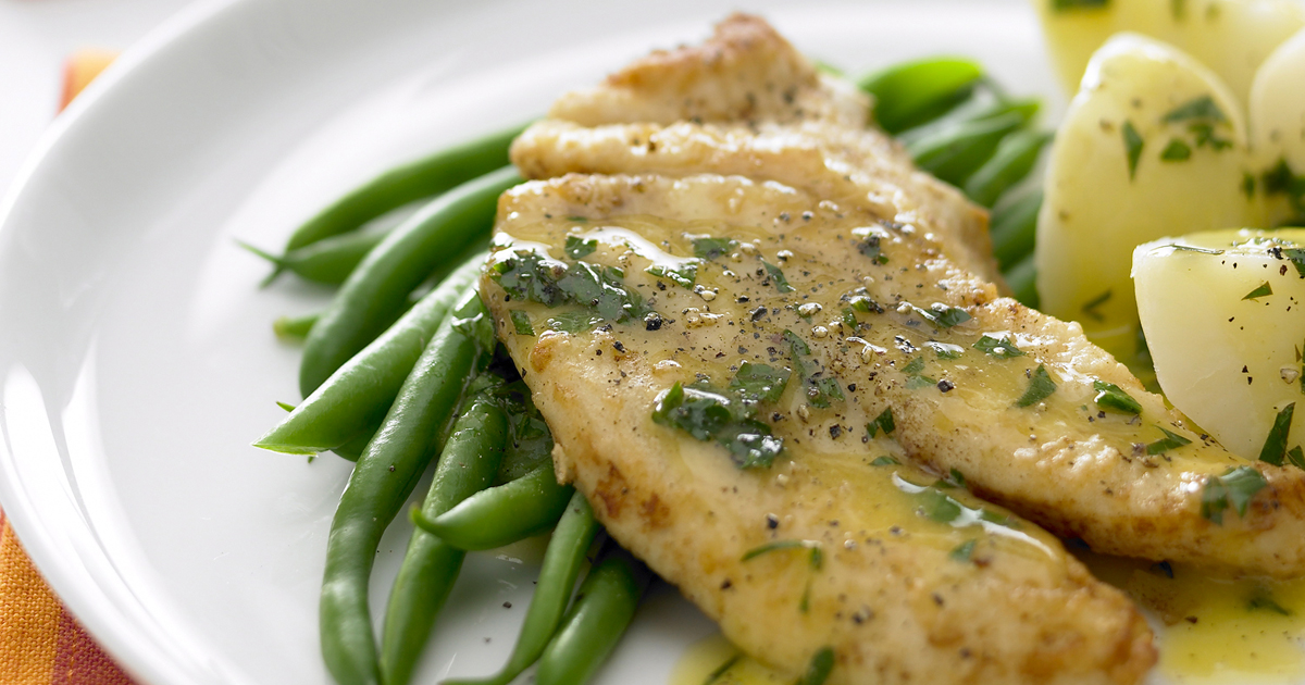 Lemon Butter Fish Recipe - HungryForever Food Blog
