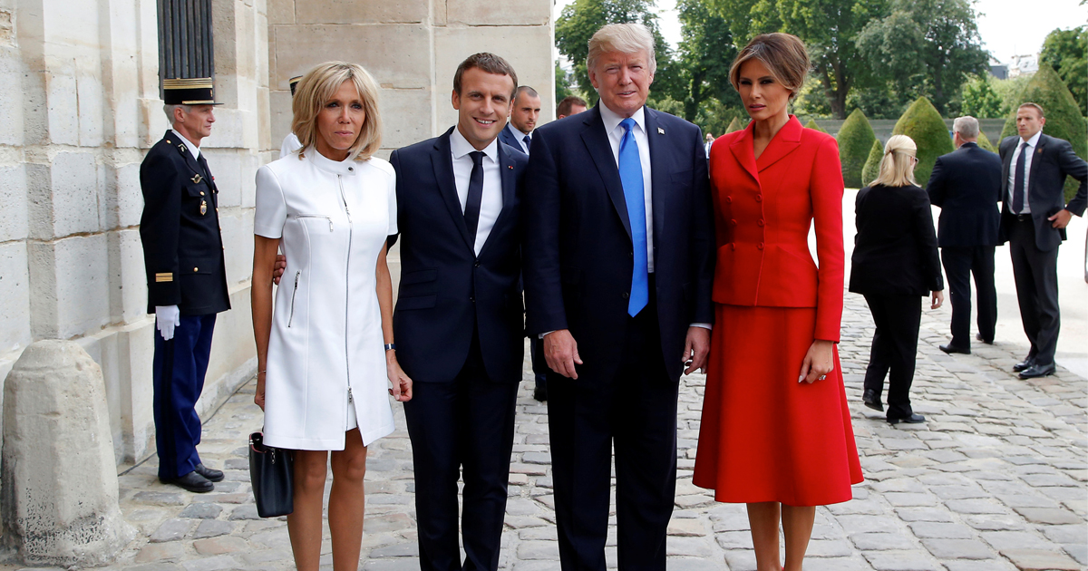 What Did President Trump And President Macron Eat At Their Eiffel Tower ...