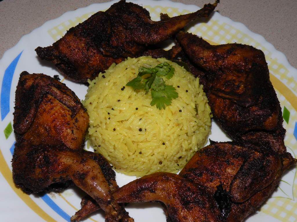 Easy Kada Fry Recipe | How To Make Deep Kada Roast / Quail Roast