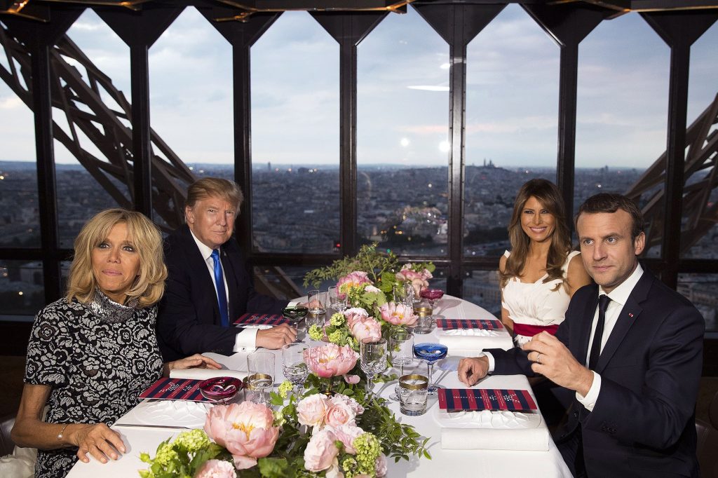 What Did President Trump And President Macron Eat At Their Eiffel Tower ...
