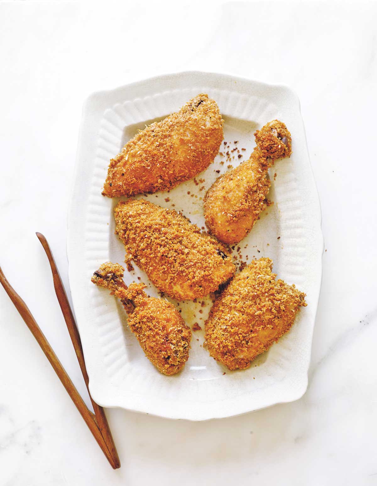 "Un-Fried" Chicken Recipe From Oprah's Cookbook - HungryForever Food Blog