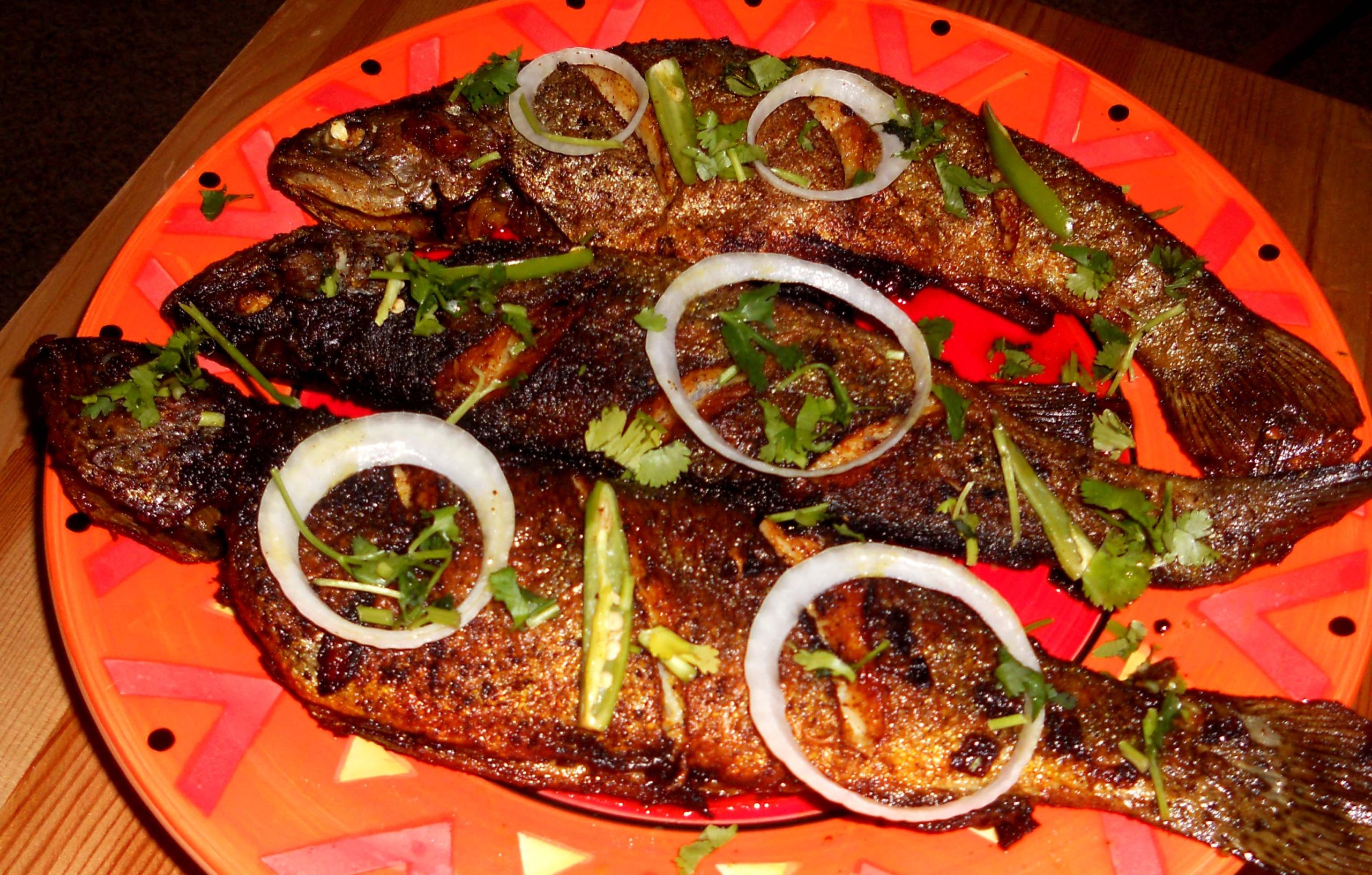 Spicy Grilled Fish Recipe | How To Make Spicy Grilled Fish