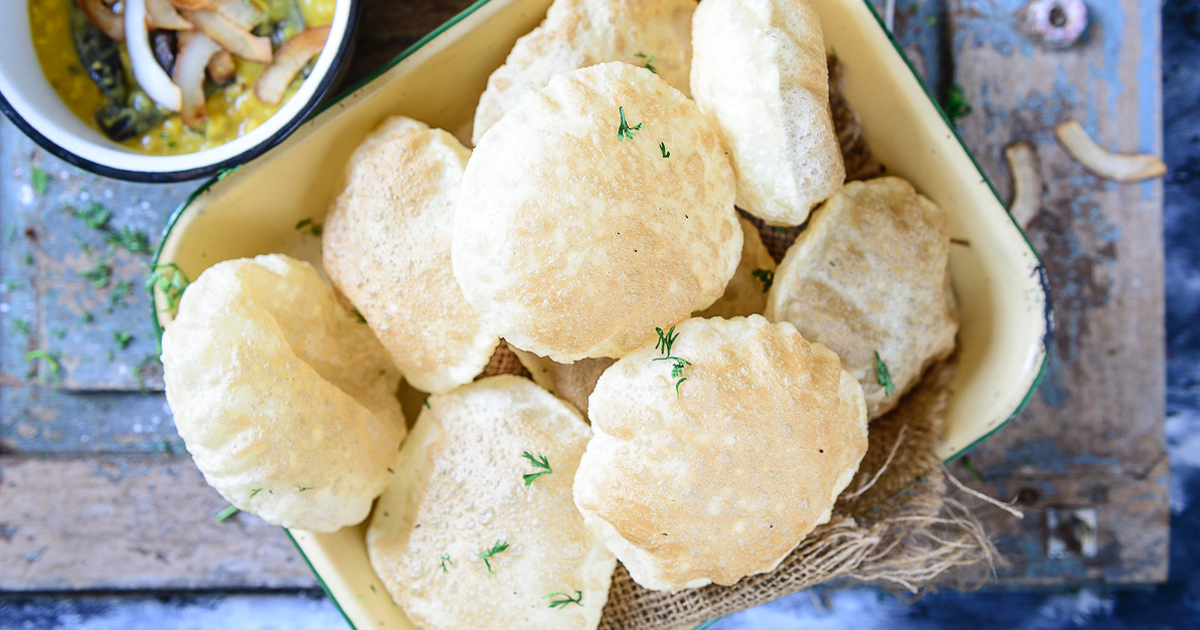 Luchi Paratha Recipe - HungryForever Food Blog