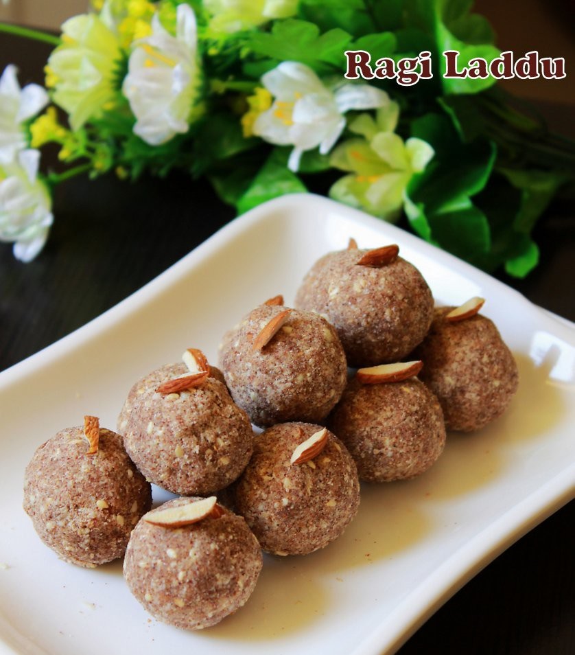 Ragi ladoo recipe | Nachni ladoo recipe | Finger Millet Ladoo Recipe