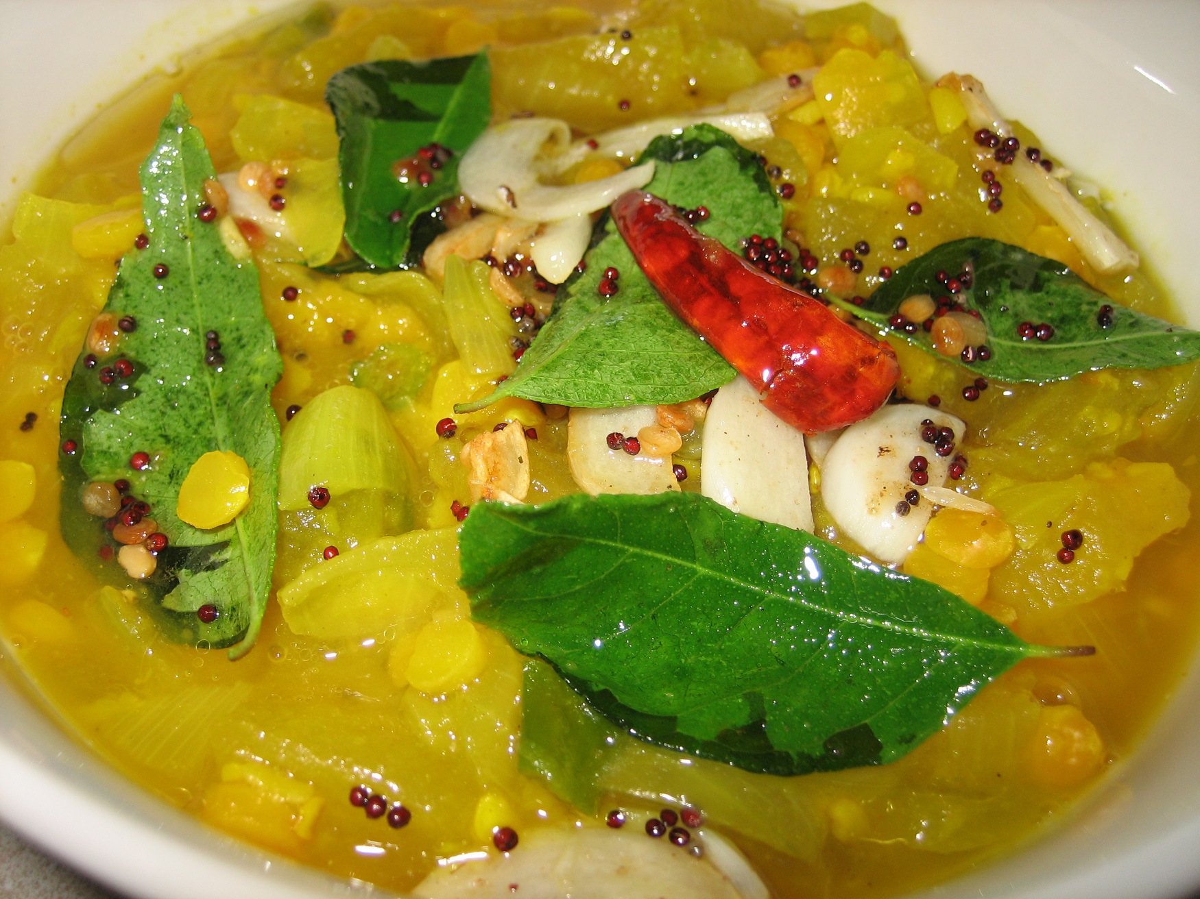 Chow Chow Kootu Recipe - Chayote Kootu | HungryForever