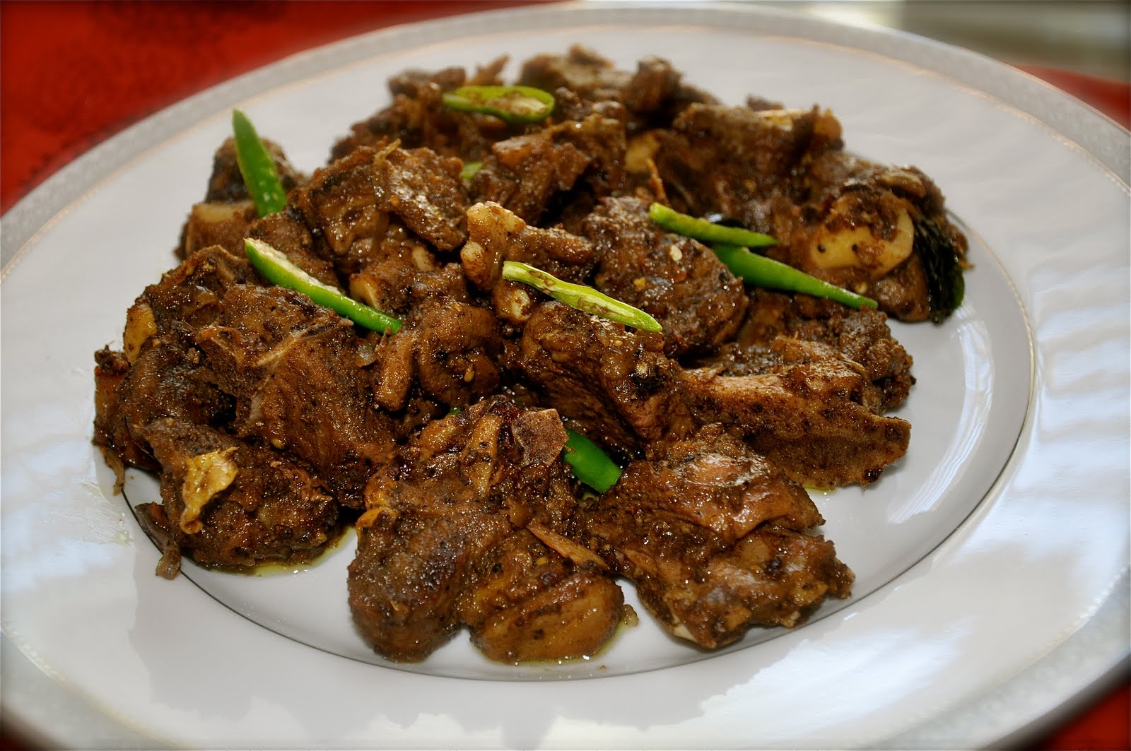 Mutton Pepper Fry Recipe | HungryForever Food Blog