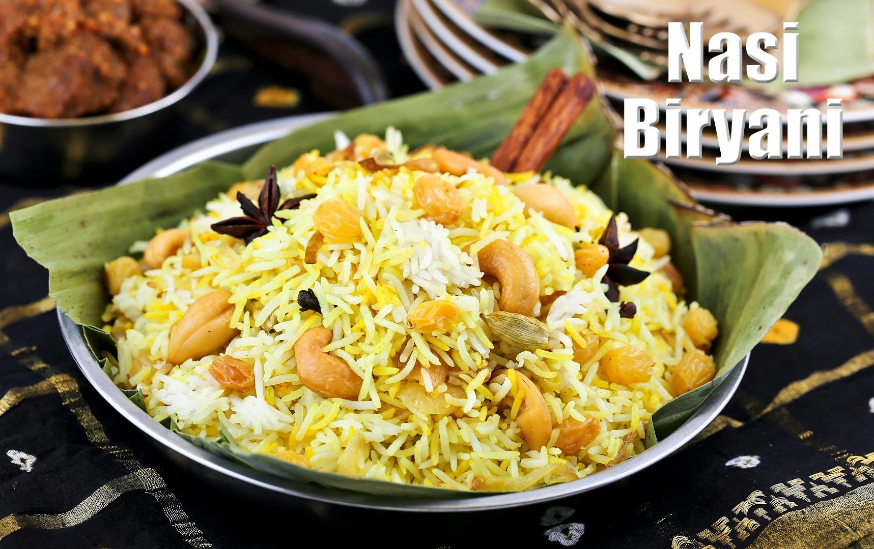 Nasi Biryani | Singapore & Malaysia Style Tasty Biriyani Recipe
