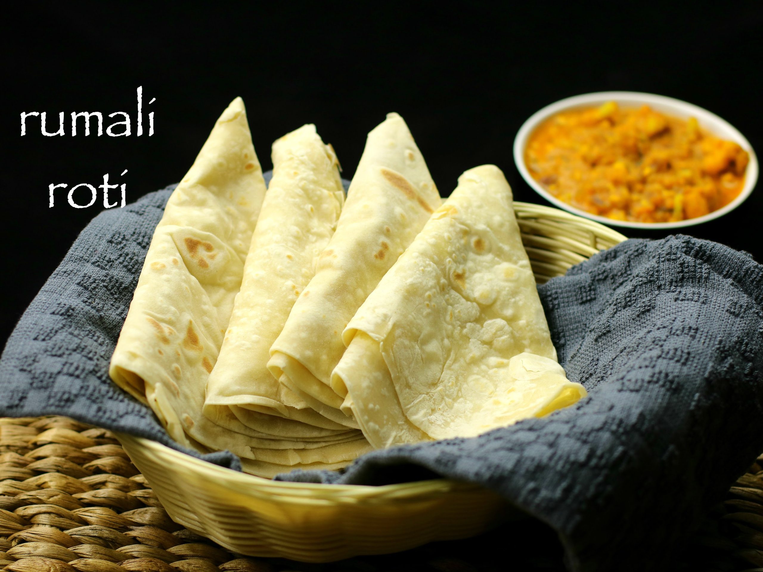rumali roti recipe | roomali roti recipe | easy roti recipe | HungryForever