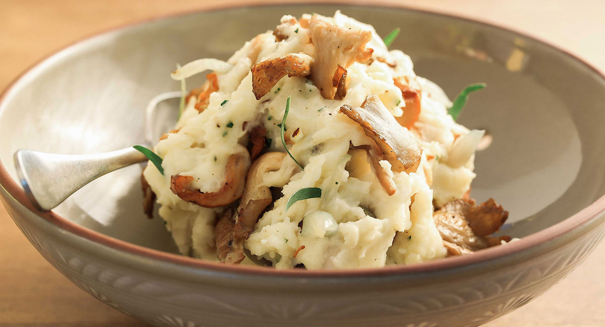 Mushroom Mashed Potato Recipe - HungryForever Food Blog