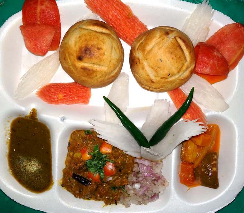 Litti Chokha - Fried / Roasted - HungryForever Food Blog