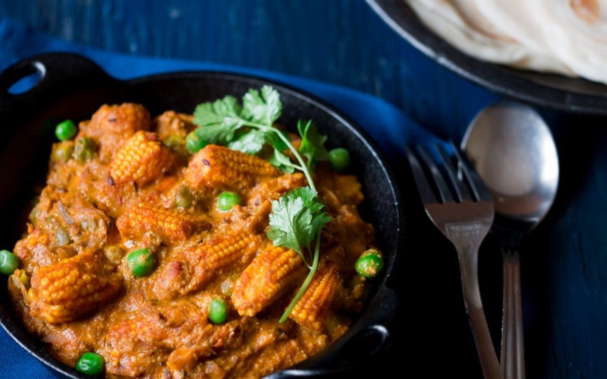 Baby Corn Curry Gravy Recipe | Baby Corn Masala | HungryForever