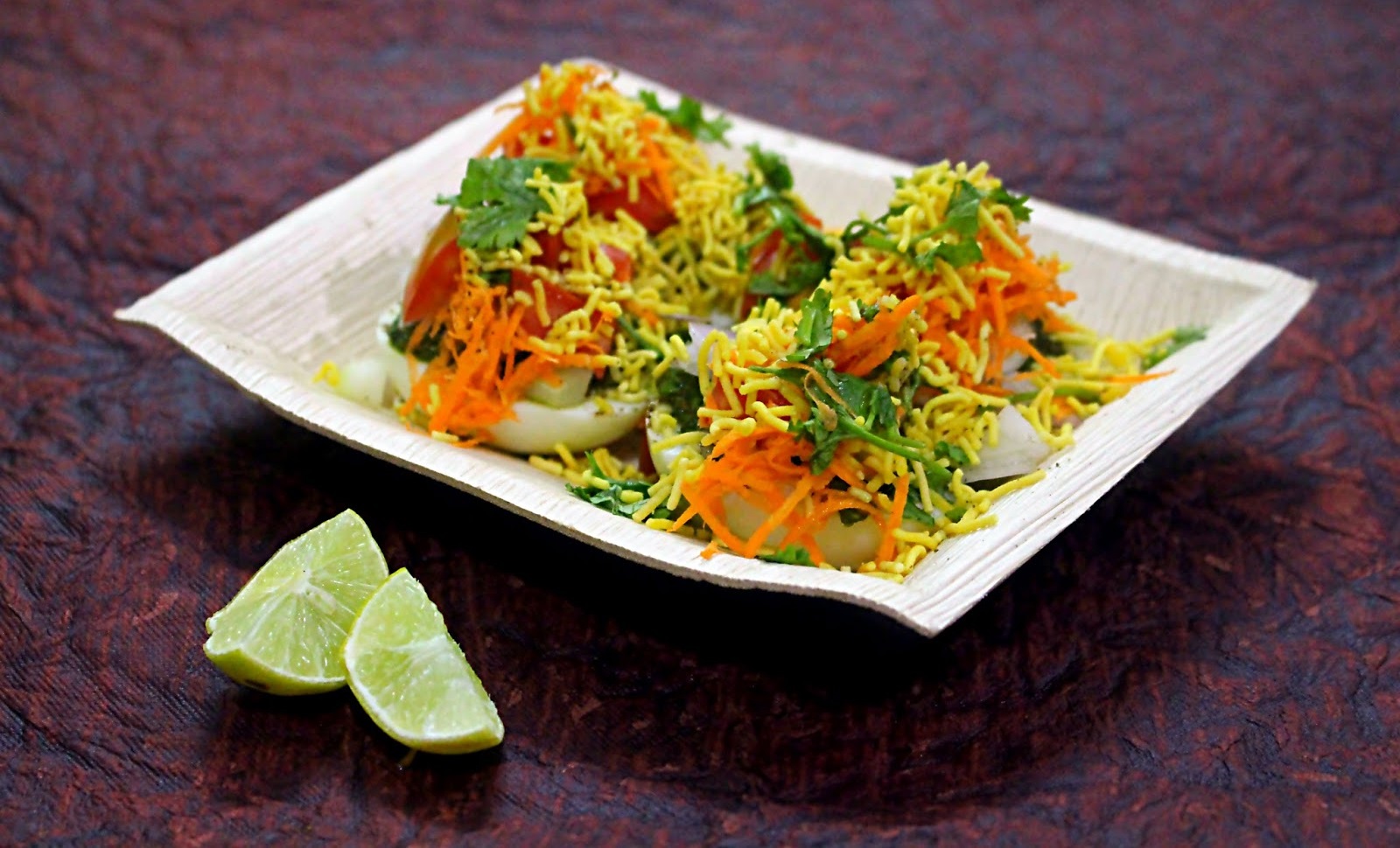 Egg Chaat Recipe | Simple Chaat Recipe | HungryForever