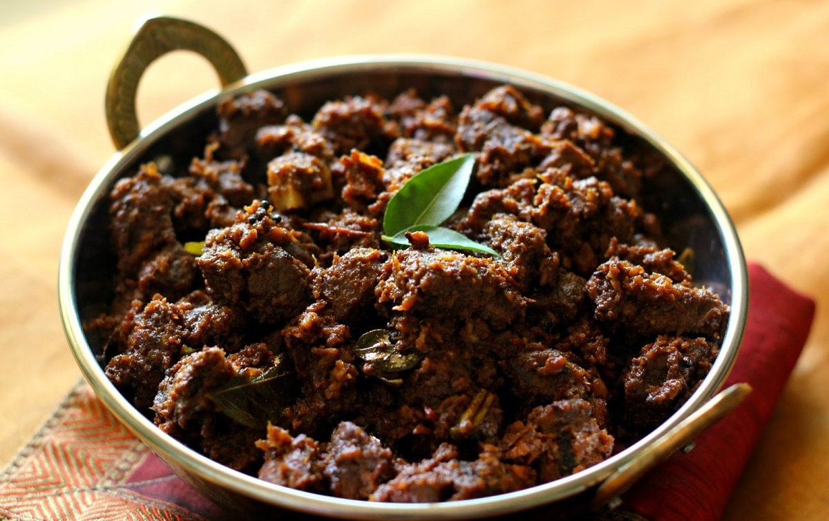 Beef Chukka Varuval Recipe | Beef Sukka Recipe | HungryForever