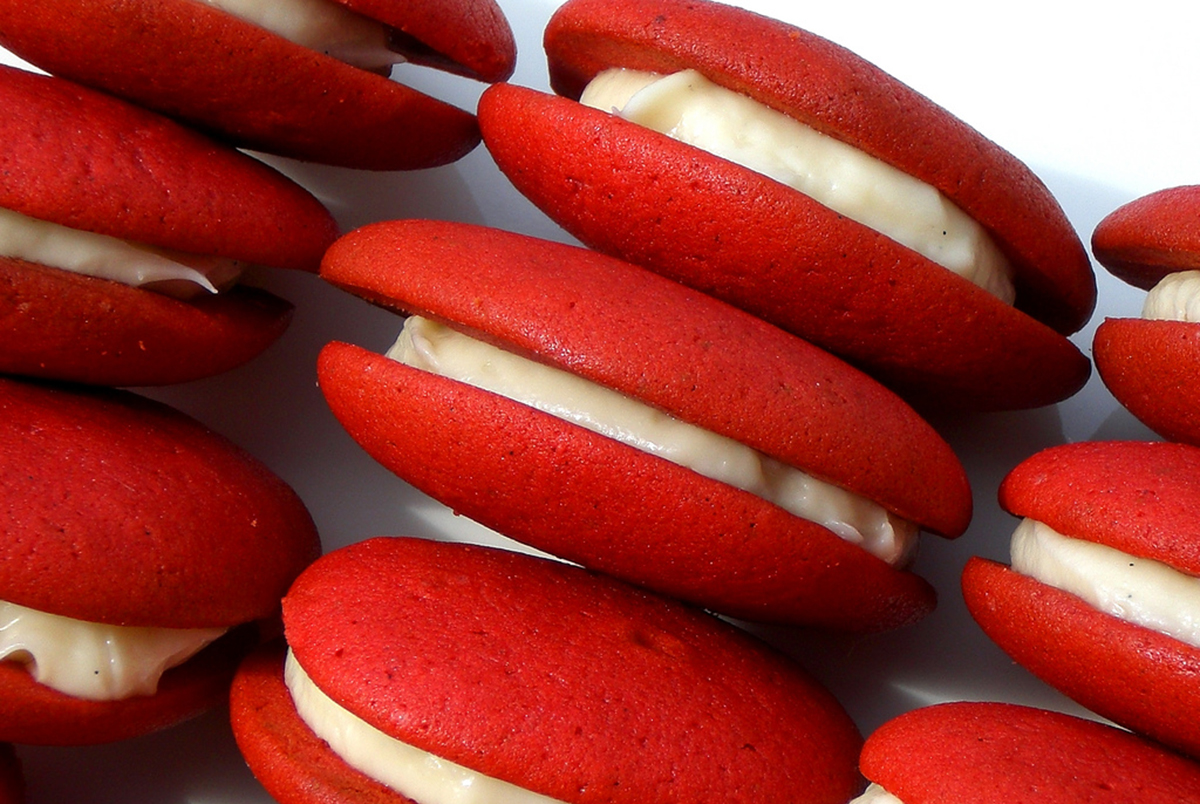 Valentine's Day Red Velvet Cookie Recipe - HungryForever Food Blog