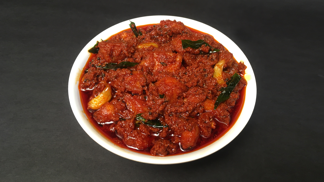 Chicken Pickle Recipe | How to make Chicken Pickle | HungryForever