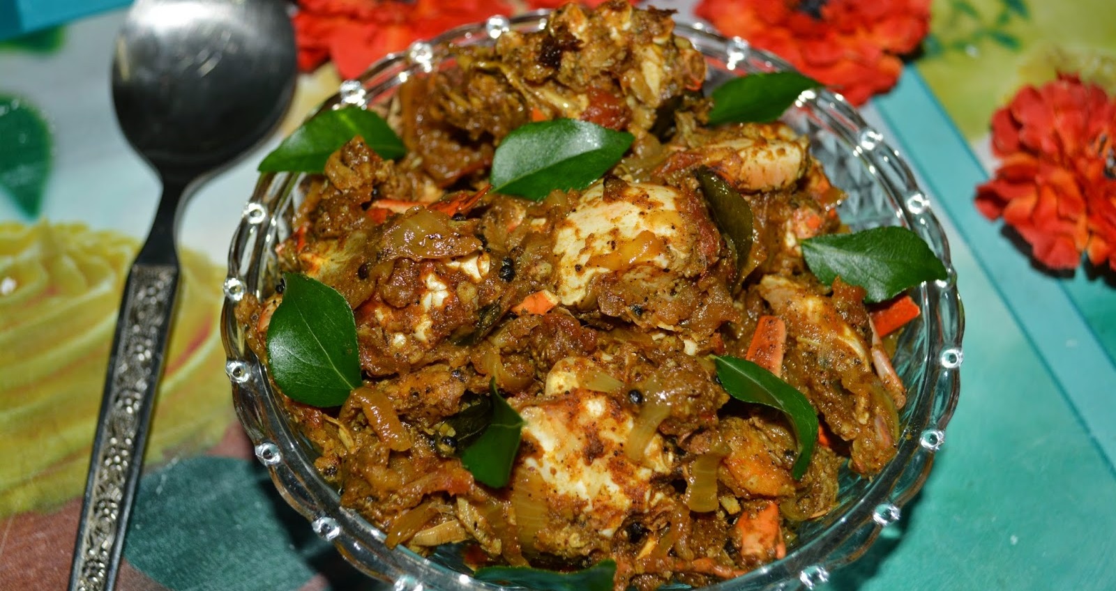 Crab Masala Roast | Crab Roast Kerala Style | Njandu Roast
