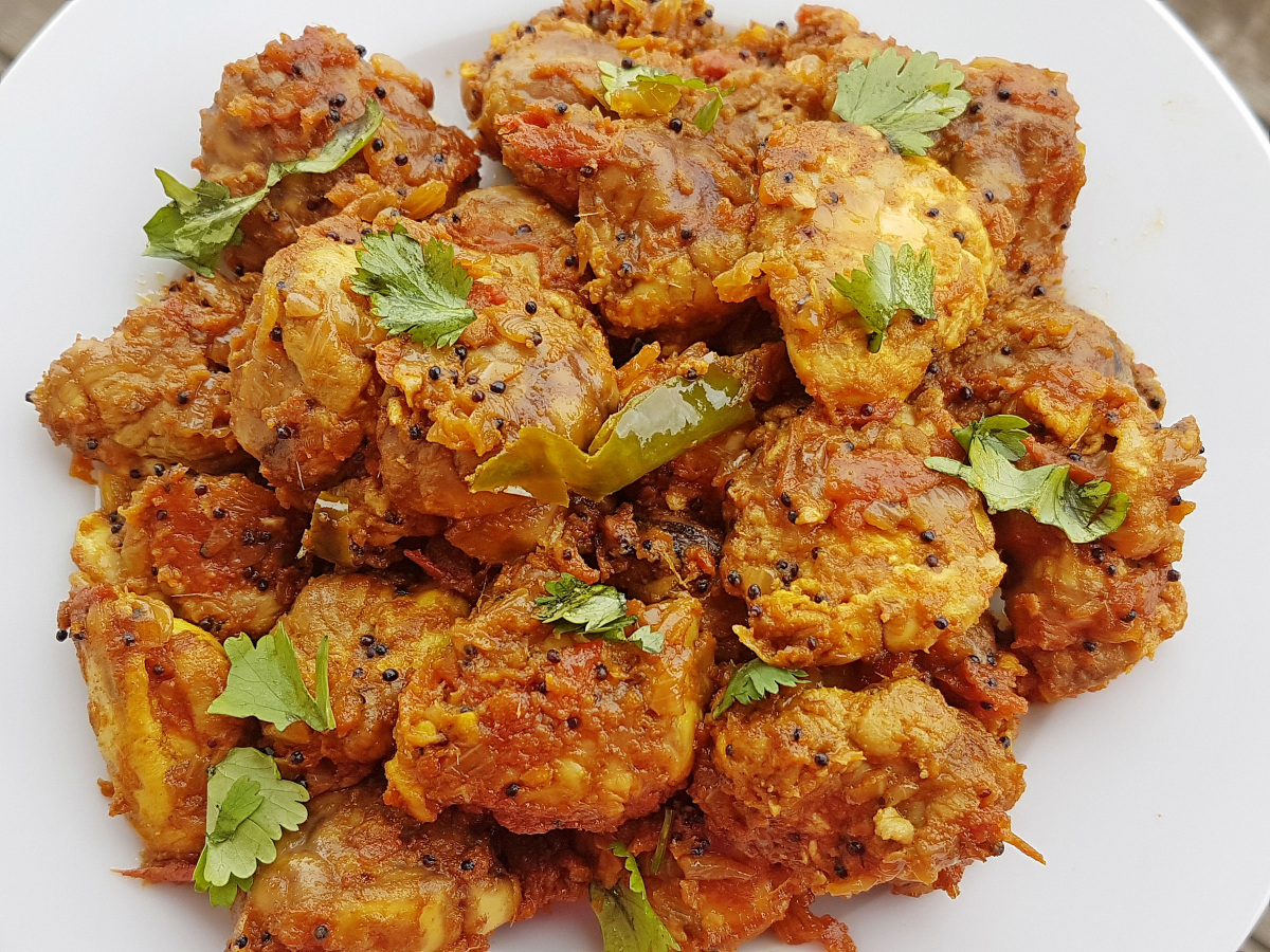 Mutton Brain Fry Recipe | Bheja Fry | Goat Brain Recipe | HungryForever