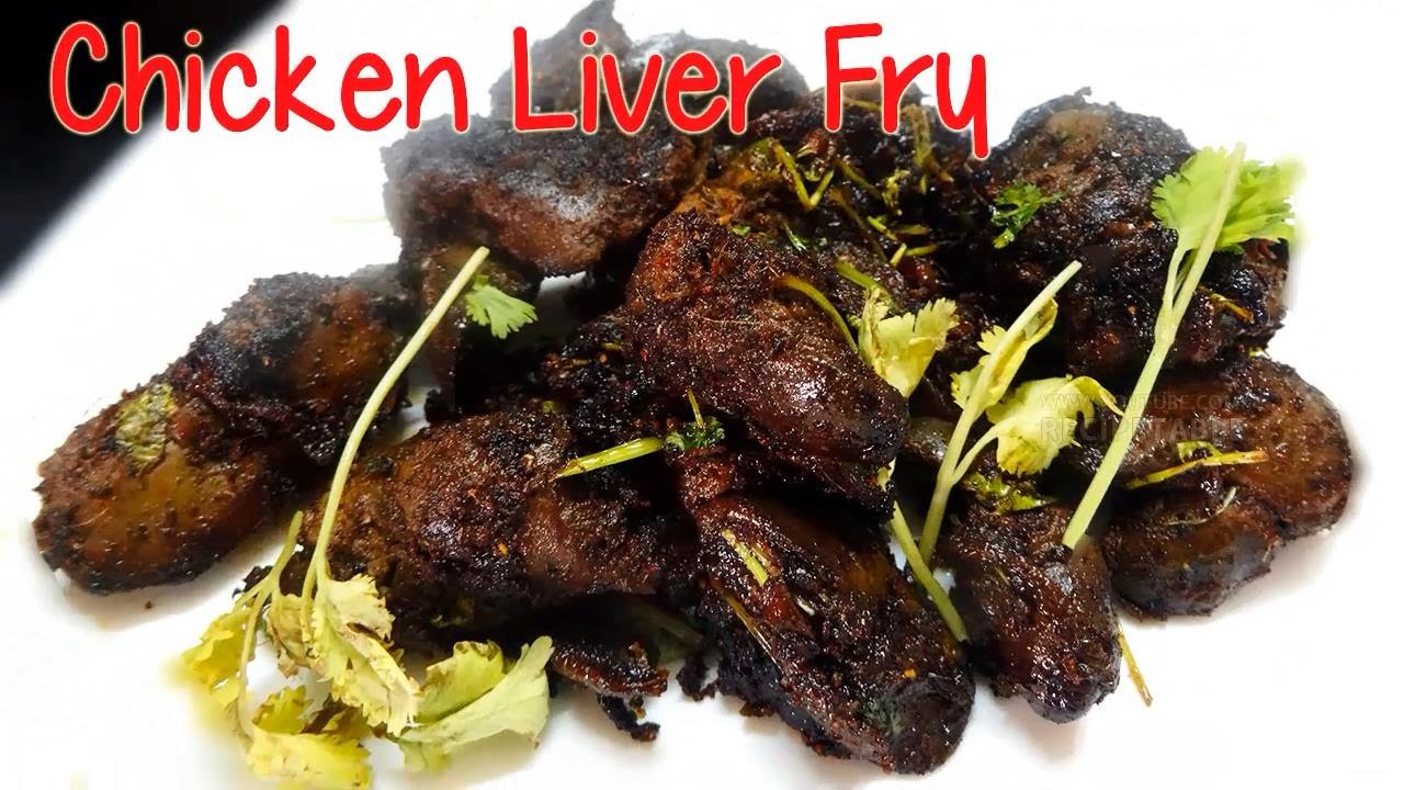 Chicken Liver Fry Recipe | How To Make Chicken Liver Fry | HungryForever