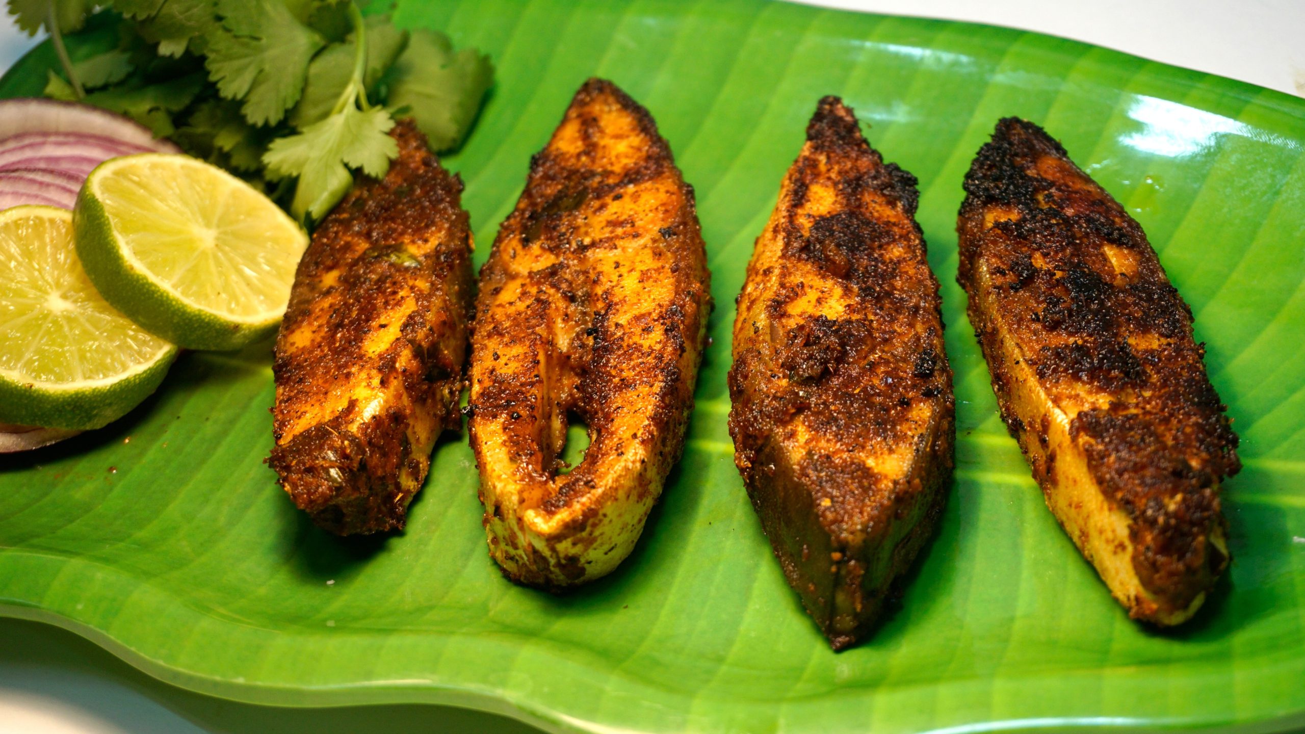 Fish Fry Recipe | Meen varuval | Fried Fish Recipe | HungryForever