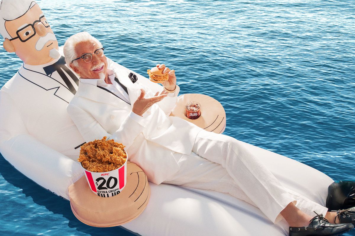 KFC Is Giving Out The Most Epic Colonel Sanders Floats This Summer ...
