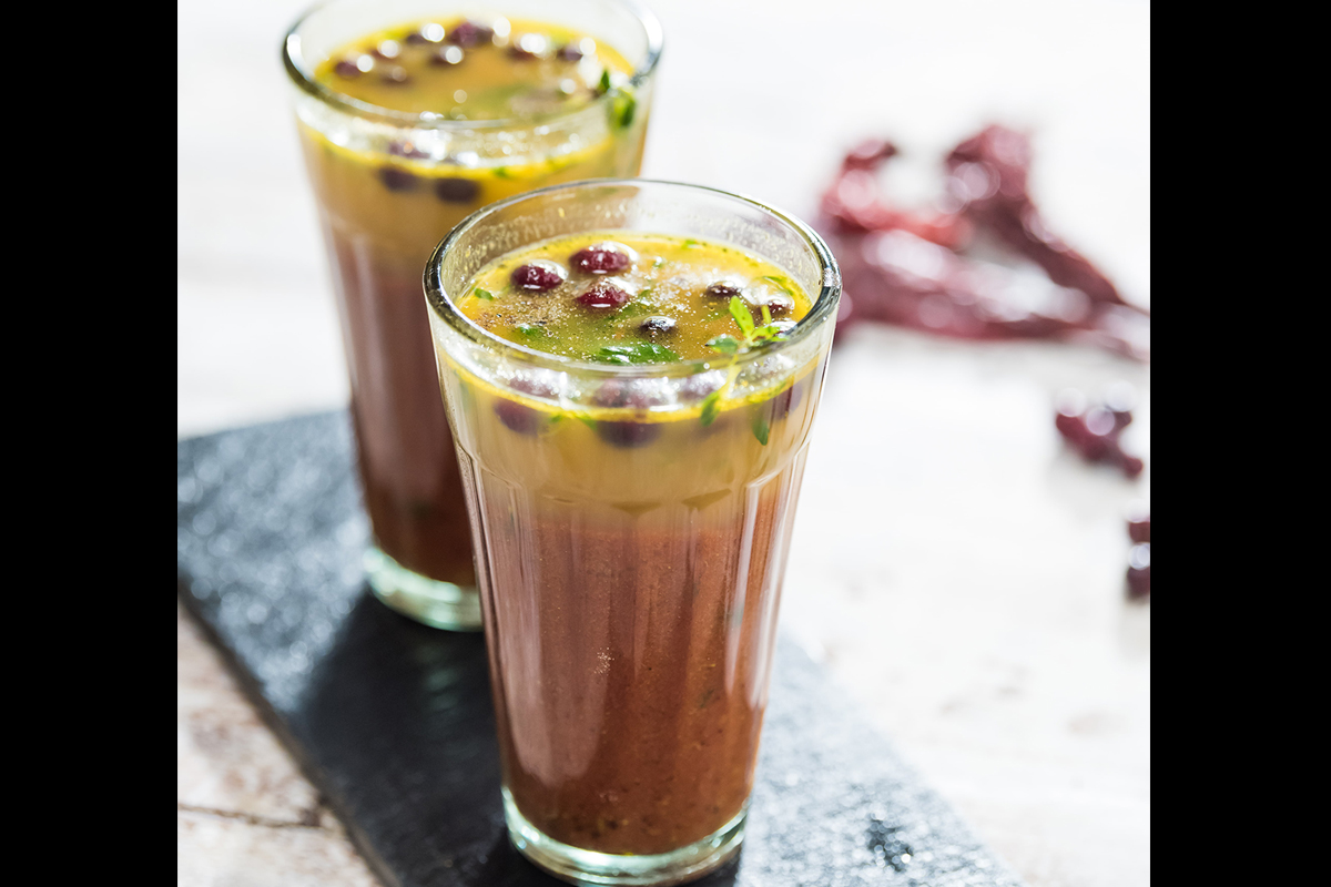 Phalse Ka Shorba Recipe By Living Foodz - HungryForever Food Blog