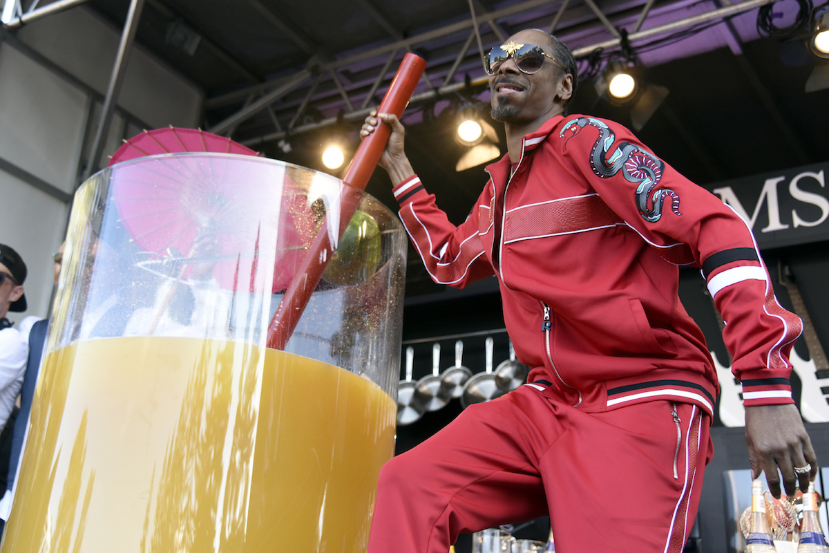 Snoop Dogg Just Stirred Up A Record-Breaking Amount Of Cocktail ...