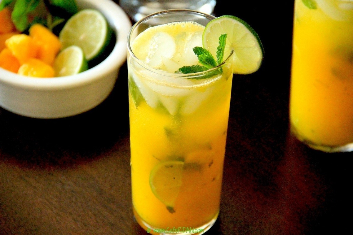 Mango Cooler Cocktail - HungryForever Food Blog