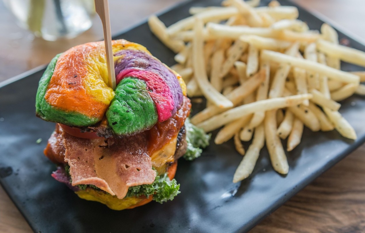 Rainbow Burgers Become The Hottest Food Trend This Pride Month ...