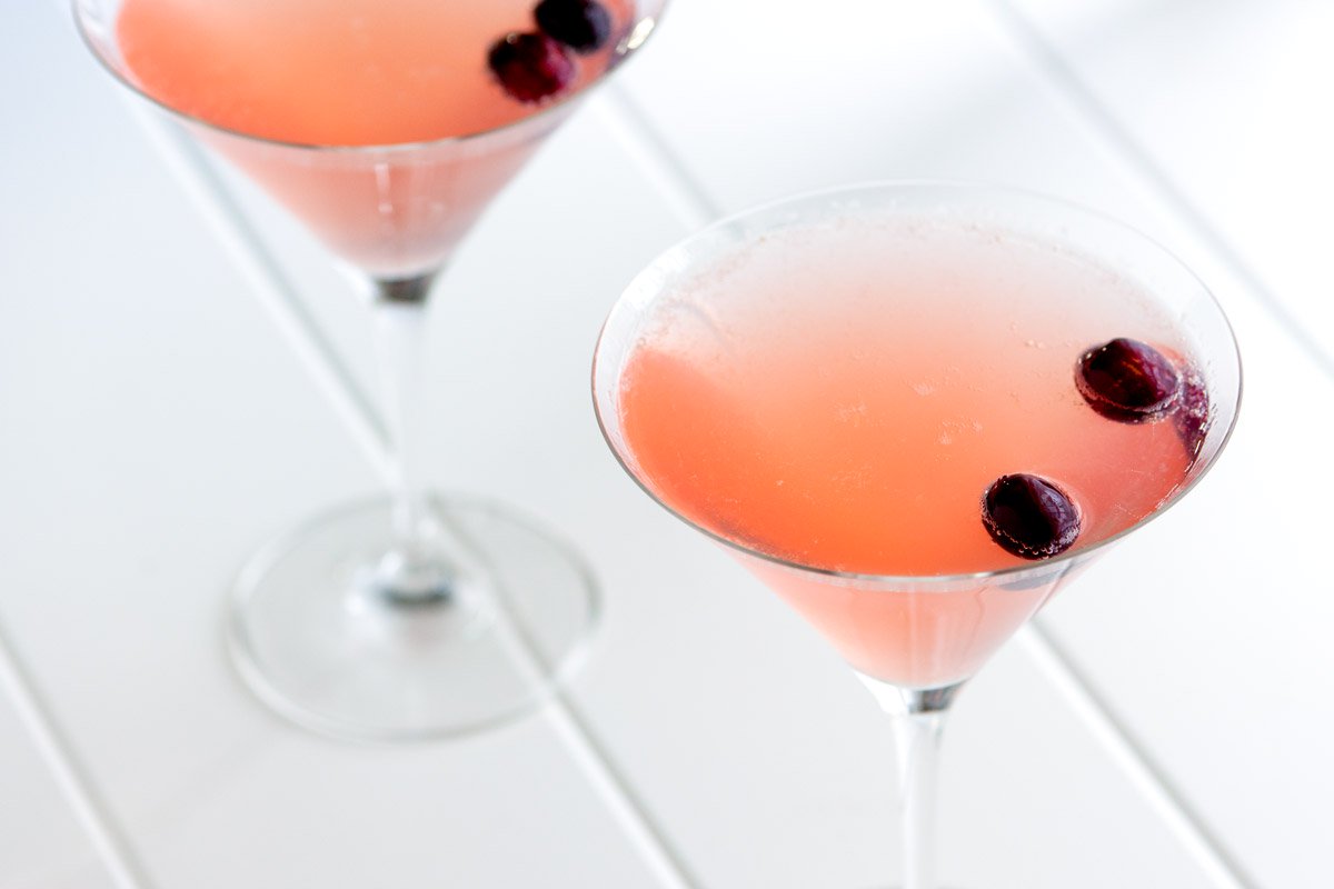 Sparkling French Martini - HungryForever Food Blog