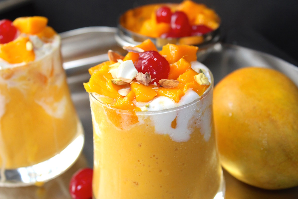 Mango Mastani Recipe (Hindi) - HungryForever Food Blog