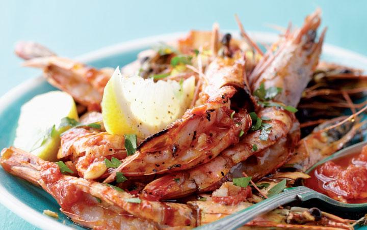 Peri Peri Prawns Recipe - HungryForever Food Blog