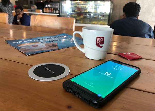Café Coffee Day Introduces Wireless Charging In More Than 100 Cafes In ...