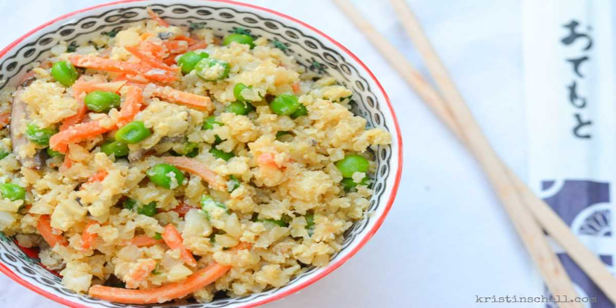 Cauliflower Rice Stir Fry Recipe - HungryForever Food Blog